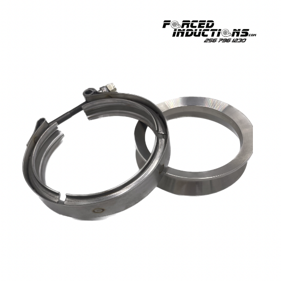S400/GT42 Downpipe Clamp and Flange 4" (T4 Models) – Kraken Race Supply