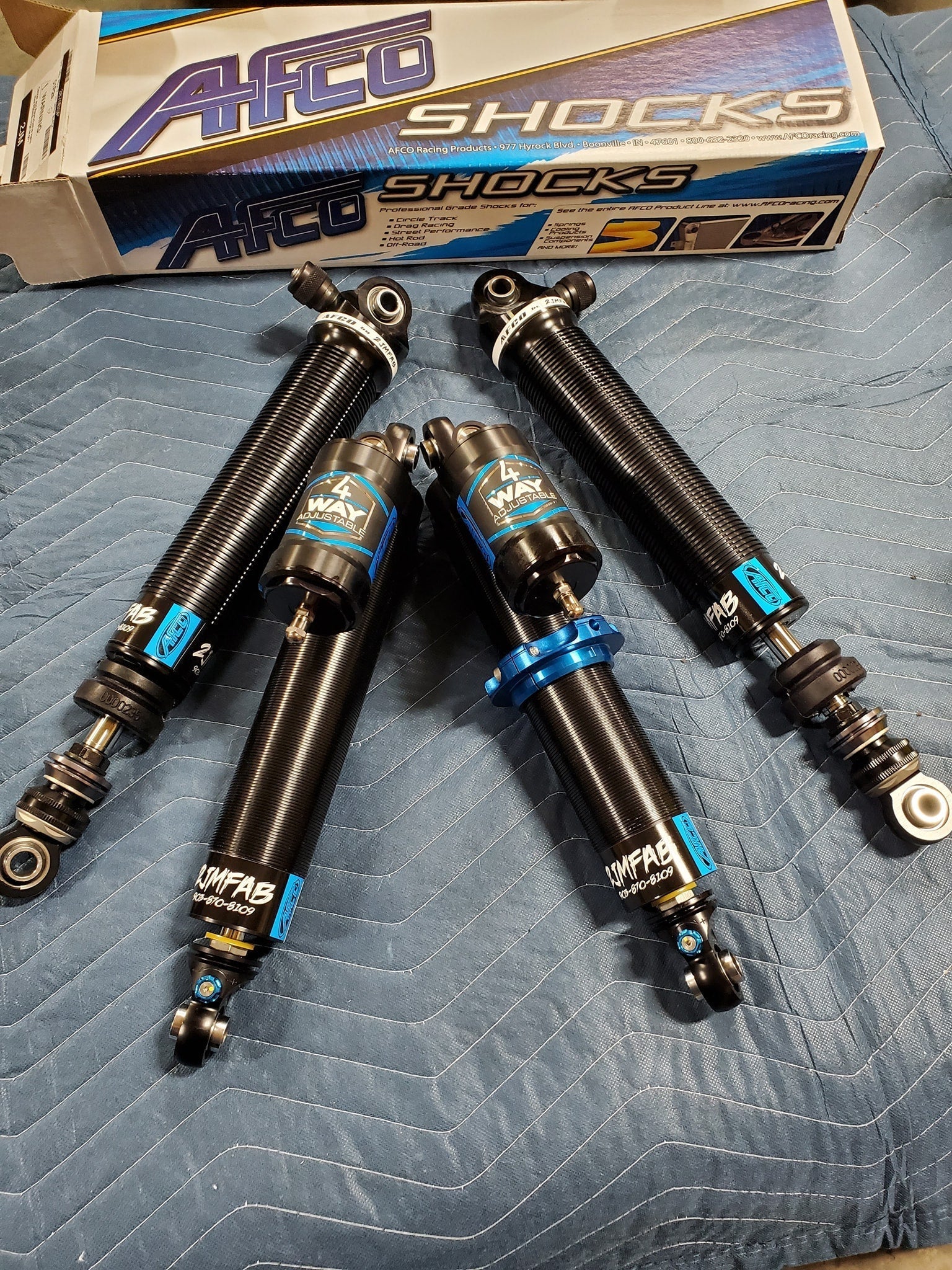 RADIAL- Double Adjustable shocks (REAR) – Kraken Race Supply